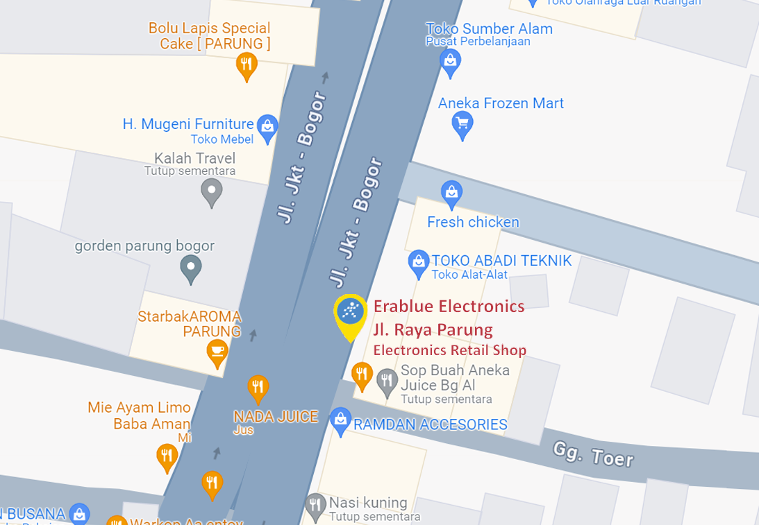 Jaringan Toko Erablue: ERABLUE JL.Raya Parung | erablue.id